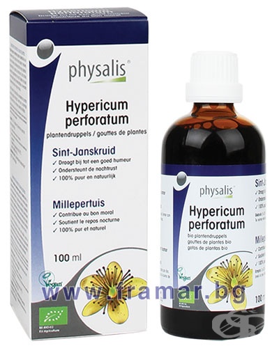 ФИЗАЛИС ЖЪЛТ КАНТАРИОН тинктура 100 мл. (PHYSALIS HYPERICUM PERFORATUM 100 ml.), цена и информация